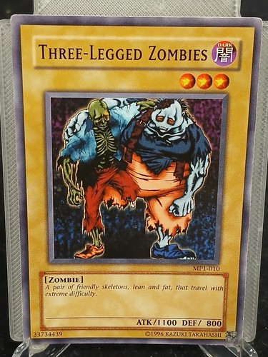 Yu-Gi-Oh! Three-Legged Zombies MP1-010 C MP | eBay