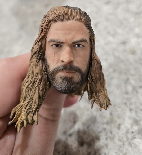 Goodtoys GTS-001 The Mighty God Thor 1/6 Head Sculpt ONLY, NOT Hot Toys ...