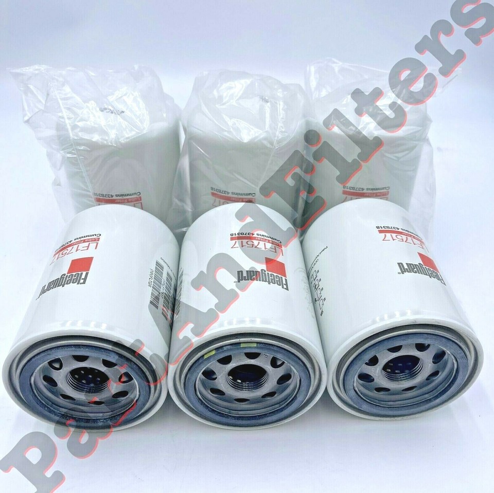Fleetguard LF17517 Oil Filter Fits Titan XD 5.0 V8 Cummins Diesel (6 ...