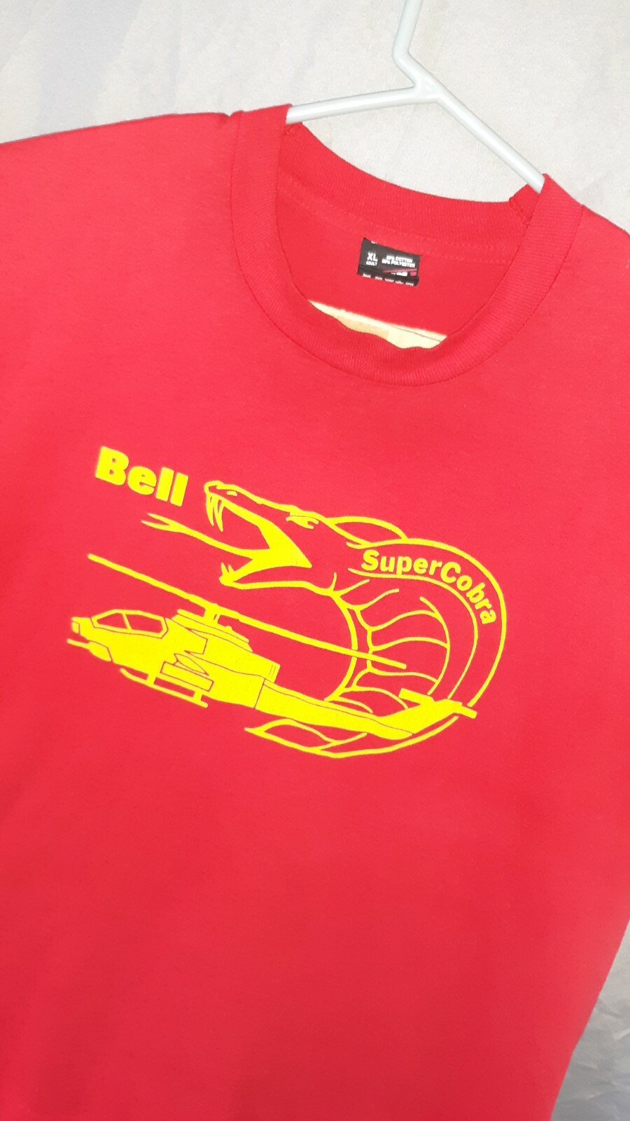 Vintage Bell Helicopter Super Cobra T Shirt tee XL re… - Gem