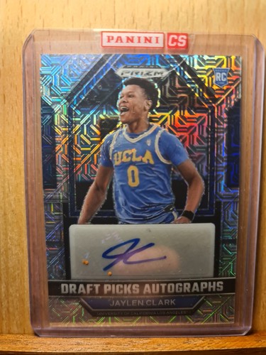 Jaylen Clark #DPA-JYV 2023 Draft Picks #10/25 MOJO PRIZM Autographs RC ...