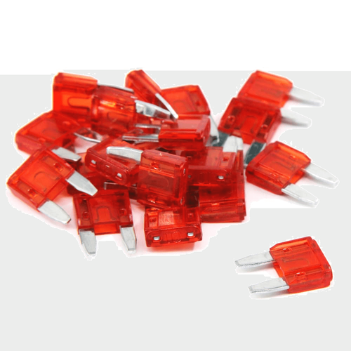 100 Pack 10A Mini Blade Style Fuses APM/ATM 32V Short Circuit ...
