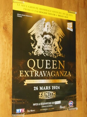 QUEEN EXTRAVAGANZA / AFFICHE 80 X 60 | eBay