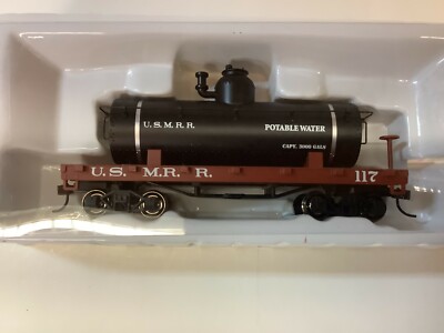 Bachmann #72105 HO scale “U S Military” Olde Tyme tank car Rd. #117 | eBay