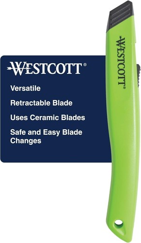 Westcott Box Cutter Safety Ceramic Utility Knife (16475) | eBay