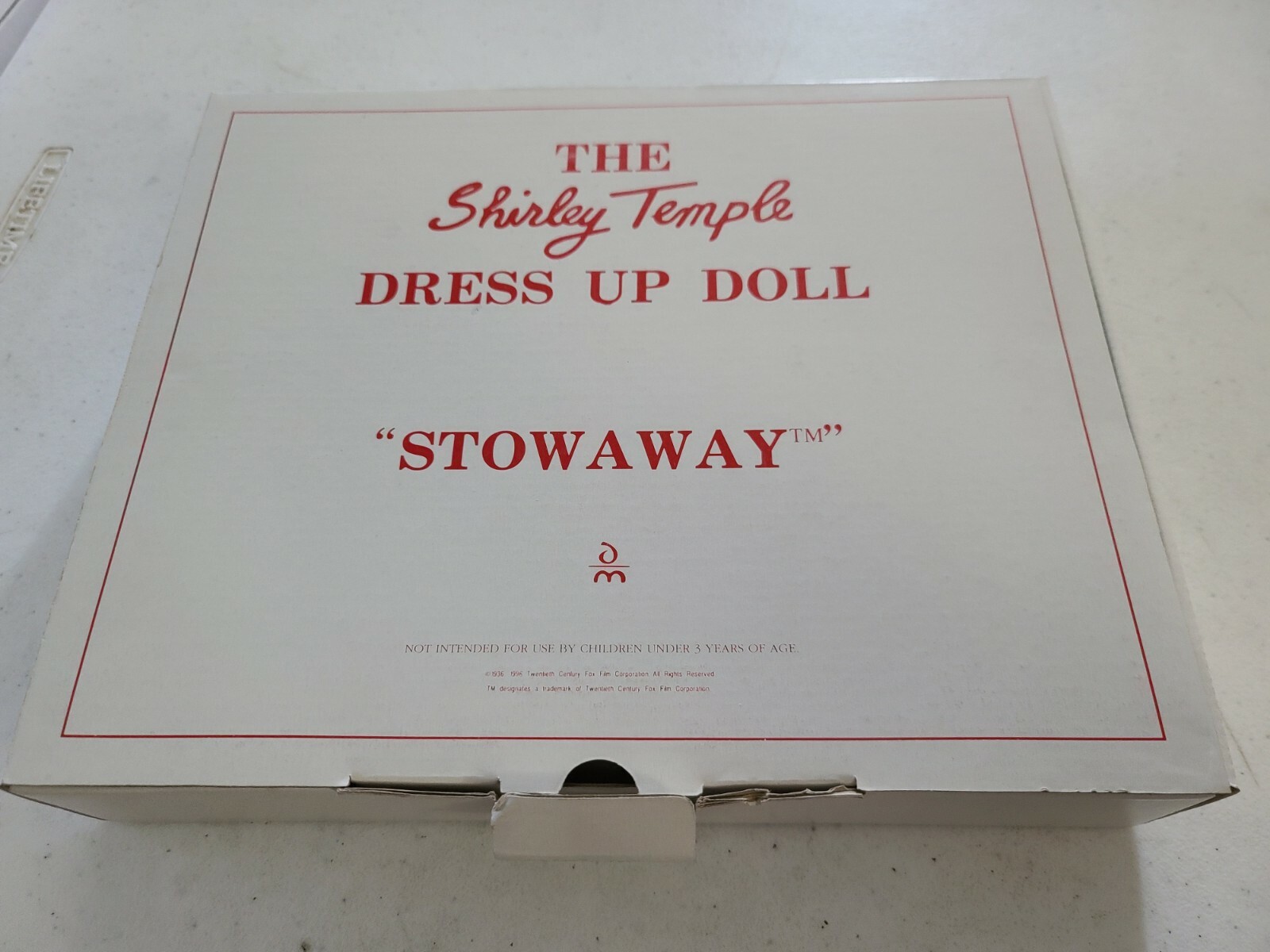 SHIRLEY TEMPLE DRESS UP DOLL Danbury Mint Stowaway Outfit | eBay