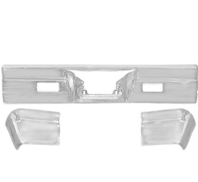 1966 Impala Rear Bumper Set Chrome 3 Pieces Set Center/ Right/ Left ...