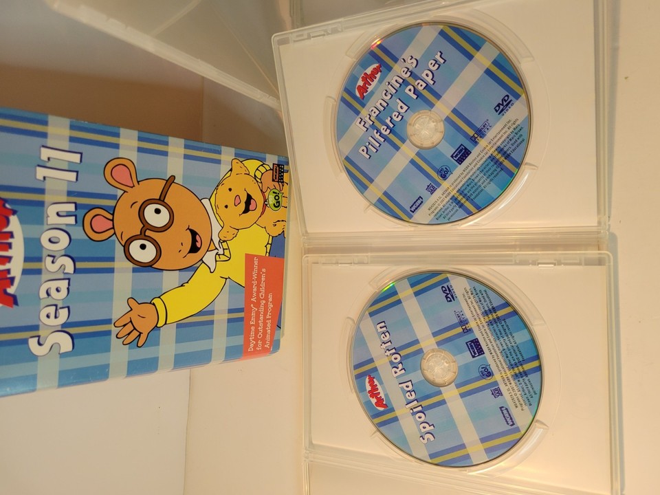 *Missing 1 Disc Arthur Season 11 (DVD 2008) PBS Animated Children's ...