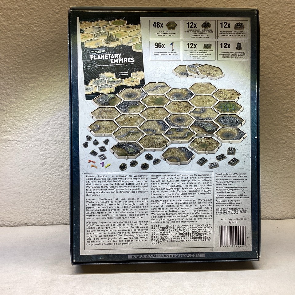 Warhammer 40k- Planetary Empires Expansion Lot MS62936 | eBay