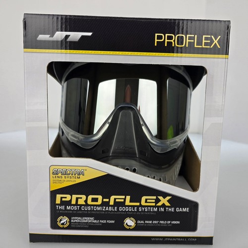 JT ProFlex SE Goggle Clear Ice w Chrome Lens | eBay