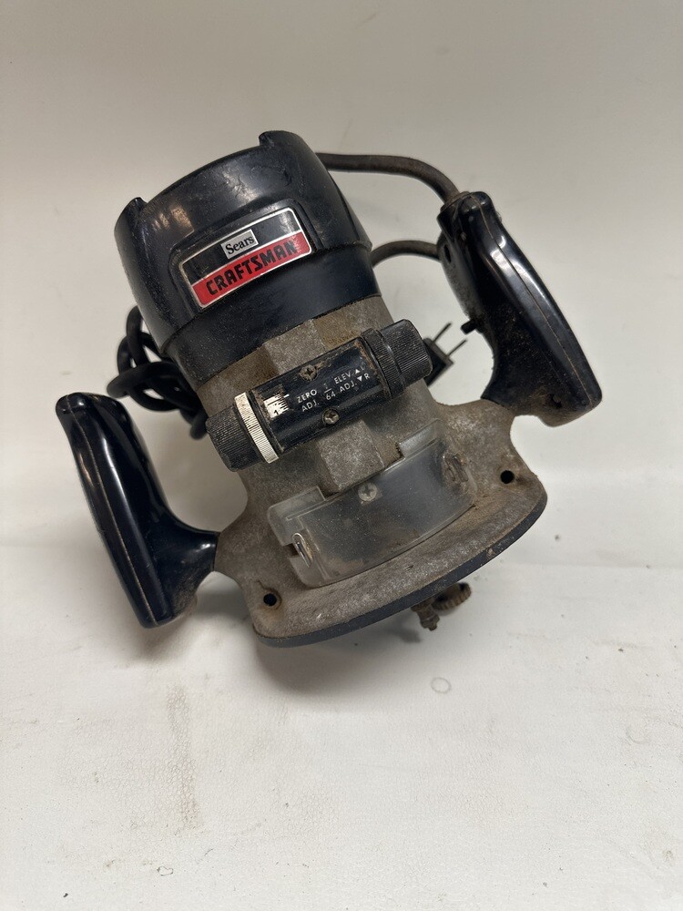 Sears Craftsman Double Insulated Router Model 315.17480 25000 RPM for ...