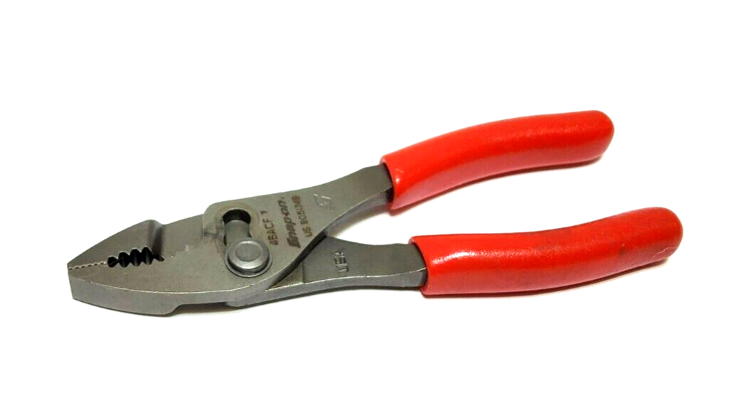 New Snap-on™ 6" long Red Vinyl Grip Combination Slip Joint Pliers 46ACF ...