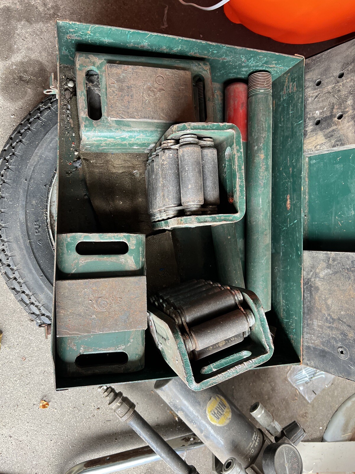 HILLMAN ROLLERS 8 TON Deluxe KIT Model 2-SP, 2 Ton Each Roller | eBay