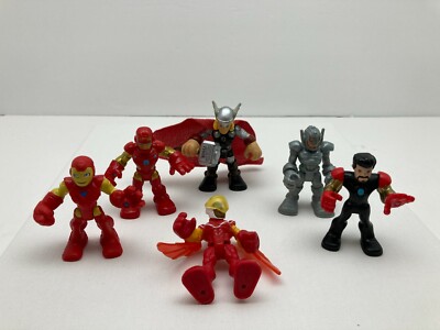 IMAGINEXT MARVEL HEROES Iron Man Thor Ultron Tony Stark Avengers Action ...