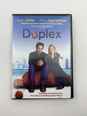 Duplex DVD 2004 2 Disc Widescreen/Fullscreen Ben Stiller Drew Barrymore 786936204148| eBay