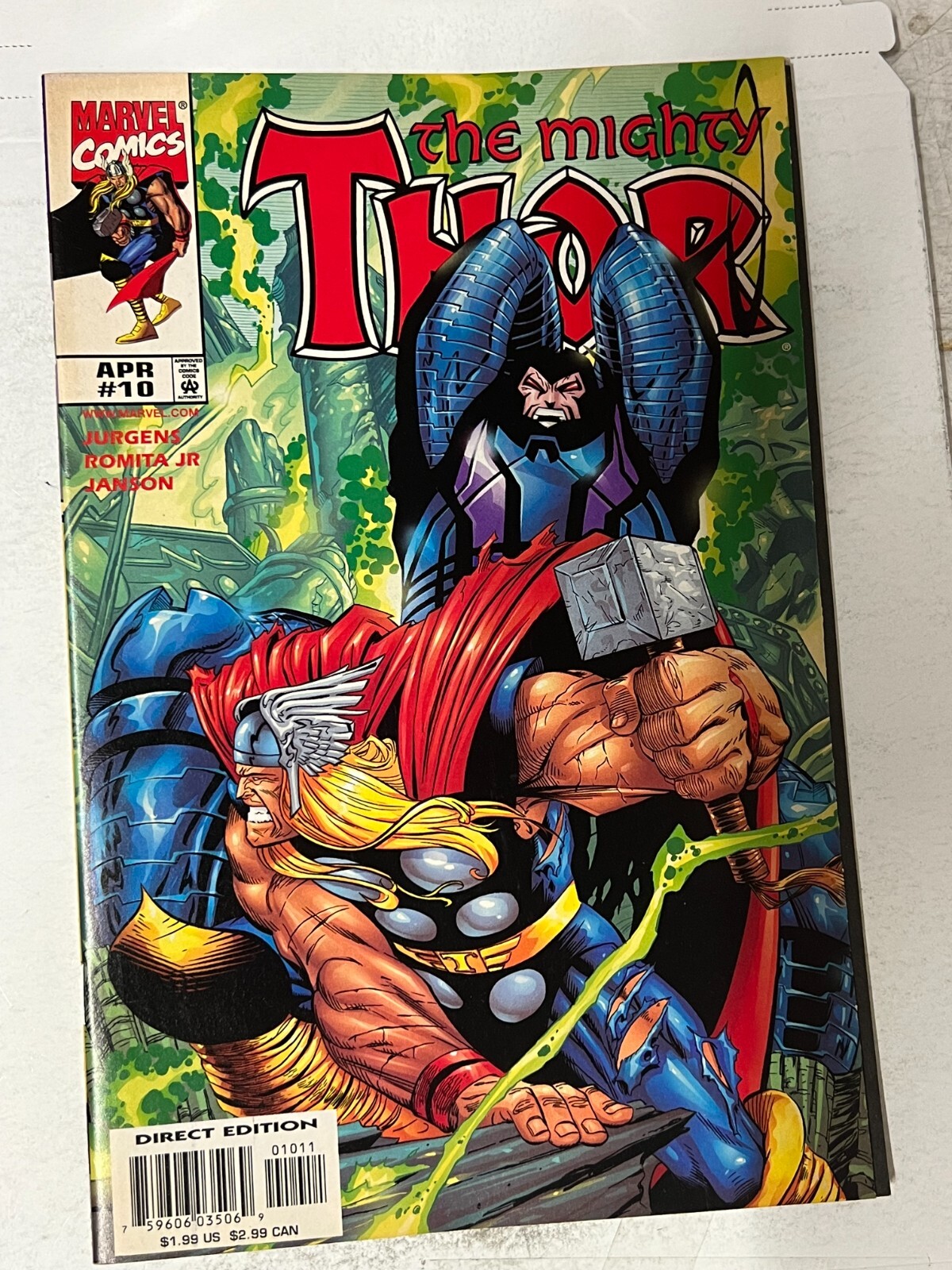The Mighty Thor #10 Marvel Comics 1998 | Combined Shipping B&B | eBay