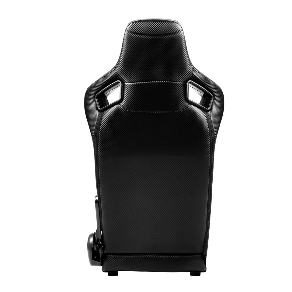 2X Universal Reclinable Bucket Seats Cars PVC Adjustable Racing Seats ...