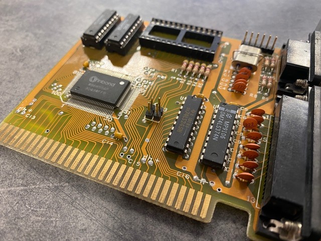 Vintage Hercules Winbond W86855AF 64 KB Graphics Card - ISA Slot for ...