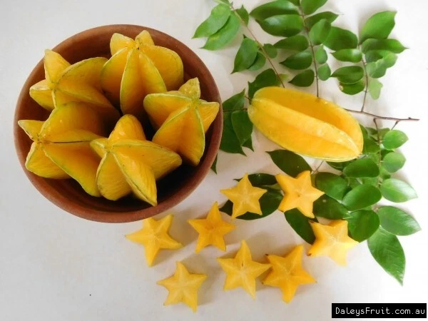 Parts Of A Star Fruit