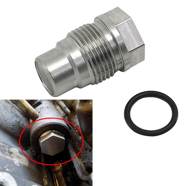 Fuel Rail Plug Valve For Chevy GMC 6.6L Duramax Dodge 6.7L 07-16 Dodge ...
