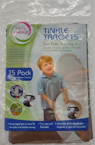 Tinkle Targets Potty Training 15 pk Assorted Themes New | eBay