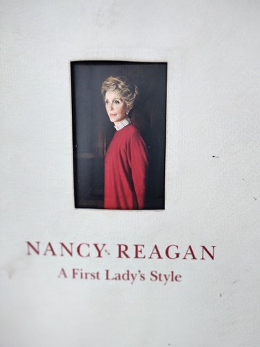 Nancy Reagan a first lady's style book soft cover used high quilty ...