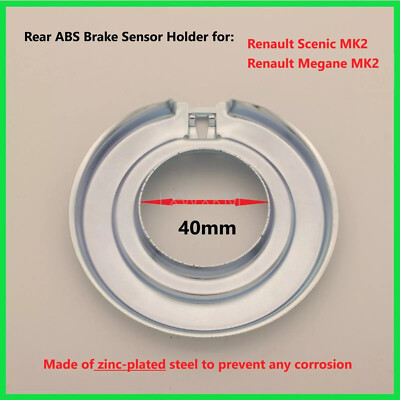 REAR ABS HOLDER MOUNT BRACKET PLATE SENSOR FOR RENAULT MEGANE SCENIC ...