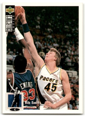 1994-95 Upper Deck Collector's Choice Basketball Card Rik Smits #45 ...