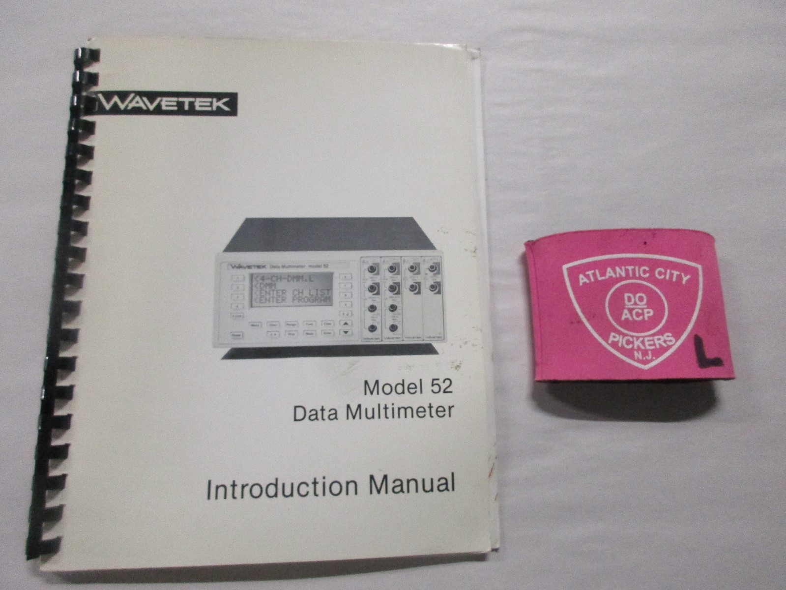 WAVETEK MODEL 52 DATA MULTIMETER INTRODUCTION MANUAL | eBay