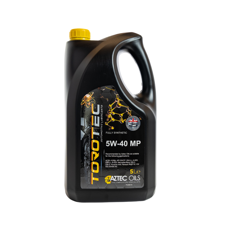 2x5L Torotec 5W-40 MP Engine Oil Fully Synthetic ACEA A3/B4 MB 229.3 VW ...