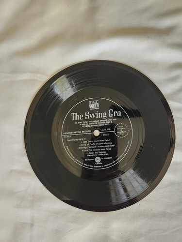 Time Life Records "The Swing Era 33 1/3 Demonstration Record | eBay