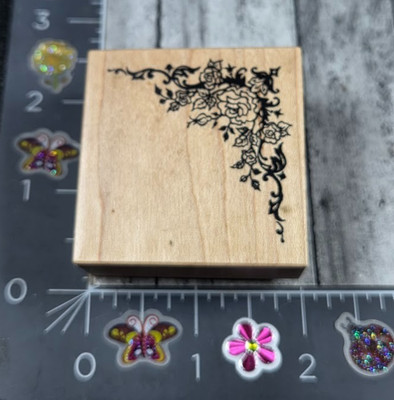 PSX Designs Floral Corner E1988 Leafy Ivy 1996 Rubber Stamp #R34 | eBay