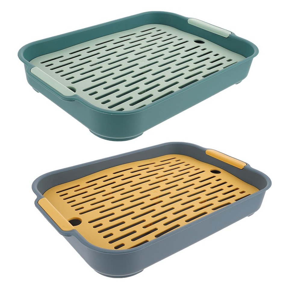 2 Pcs Plastic Bunny Toilet Box Indoor Litter Anti Fall Design | eBay ...