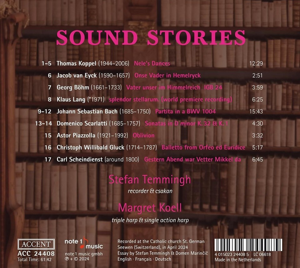Margret Koell Koell & Temmingh: Sound Stories (CD) Album | eBay