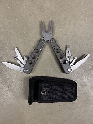 Schrade Tough Multi Tool 2Cr13 Stainless Construction Titanium Coated ...