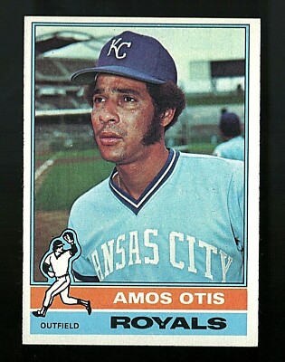 1976 TOPPS BASEBALL NM-MT SHARP&CLEAN 👀 #510 AMOS OTIS ROYALS =L1499 ...