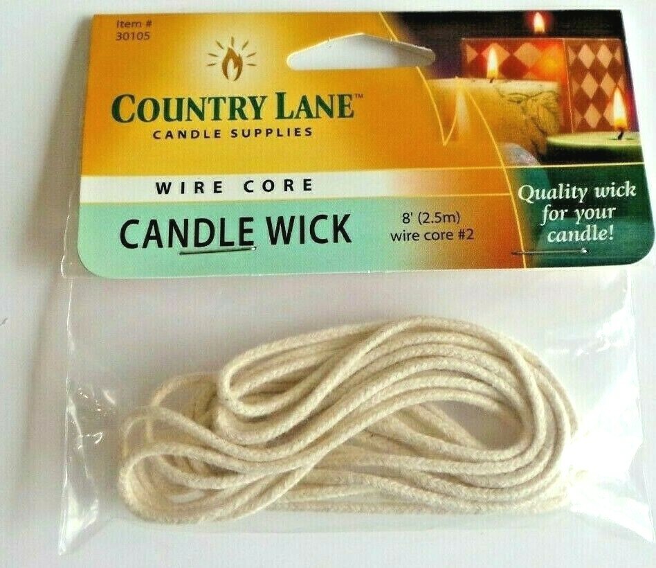 Country Lane Candle Supplies Wire Core Wick for Votive Container ...