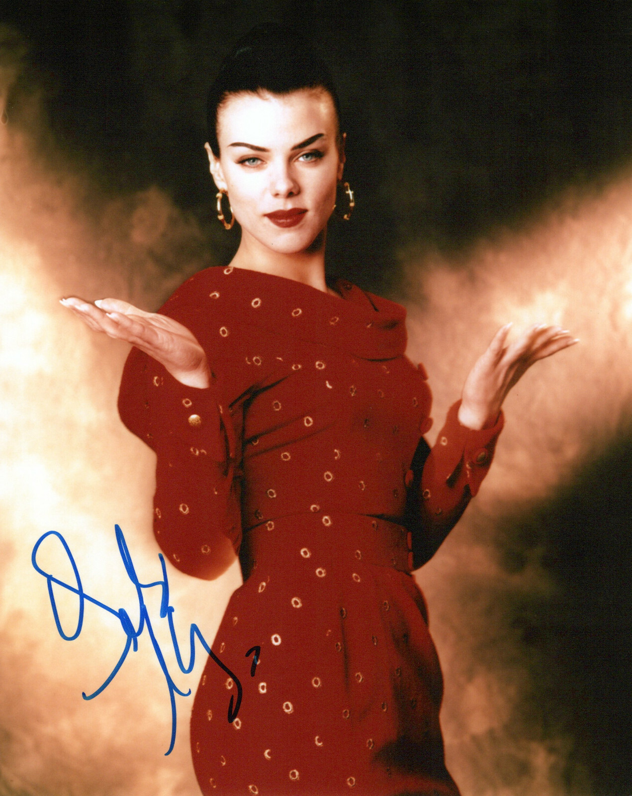 Debi Mazar glamour shot autographed photo signed 8x10 #3 | eBay