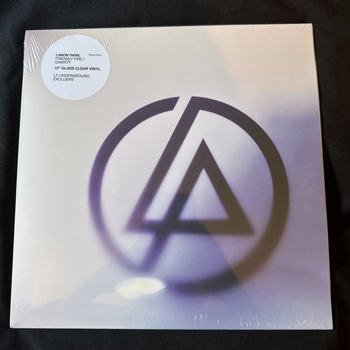 LINKIN PARK FRIENDLY FIRE / QWERTY GLASS CLEAR 10” VINYL LP Limited ...