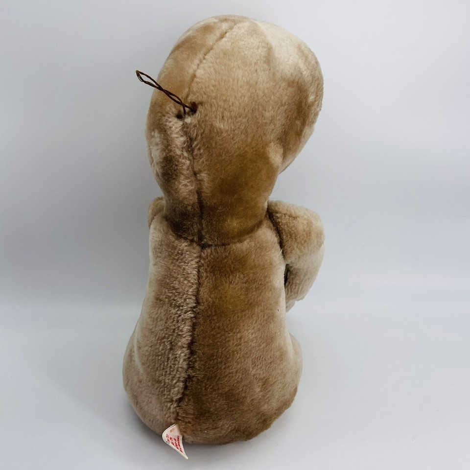 VTG 1982 E.T. EXTRA-TERRESTRIAL MOVIE SHOWTIME ET STUFFED ALIEN PLUSH ...