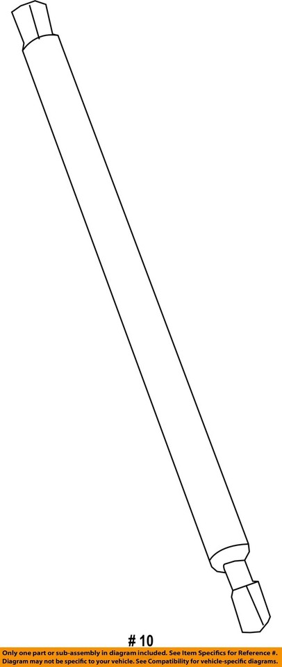 GM OEM 10-15 Terrain Lift Gate Gate Hardware-Lift Cylinder 20990086 | eBay