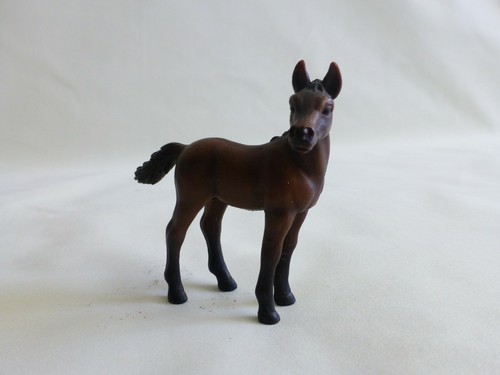 2003 RETIRED SCHLEICH Hanoverian Foal/Colt Filly Horse Figure - Brown ...
