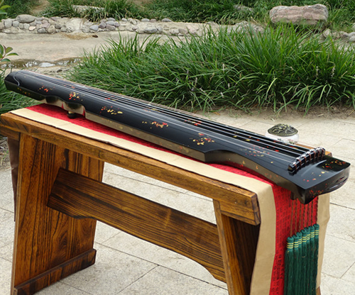 48" Professional Guqin Chinese 7-stringed Zither Instrument ...