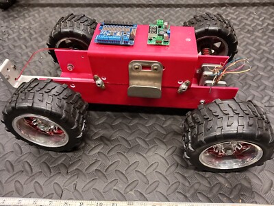 Robot Monster Truck Car Droid Arduino Stepper Motor Bot Huge Robotic ...