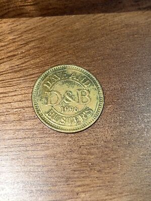 Dave & Busters Vintage Golden Arcade Token Coin From 1996 Used | eBay
