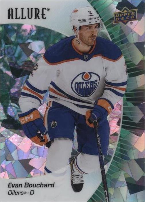 2023-24 Upper Deck Allure - Evan Bouchard #47 Green Rainbow /99 for ...