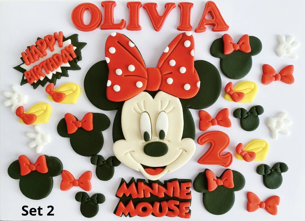Red Minnie Mouse Head Clip Art