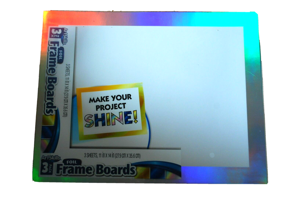 Silver Foil Poster Board