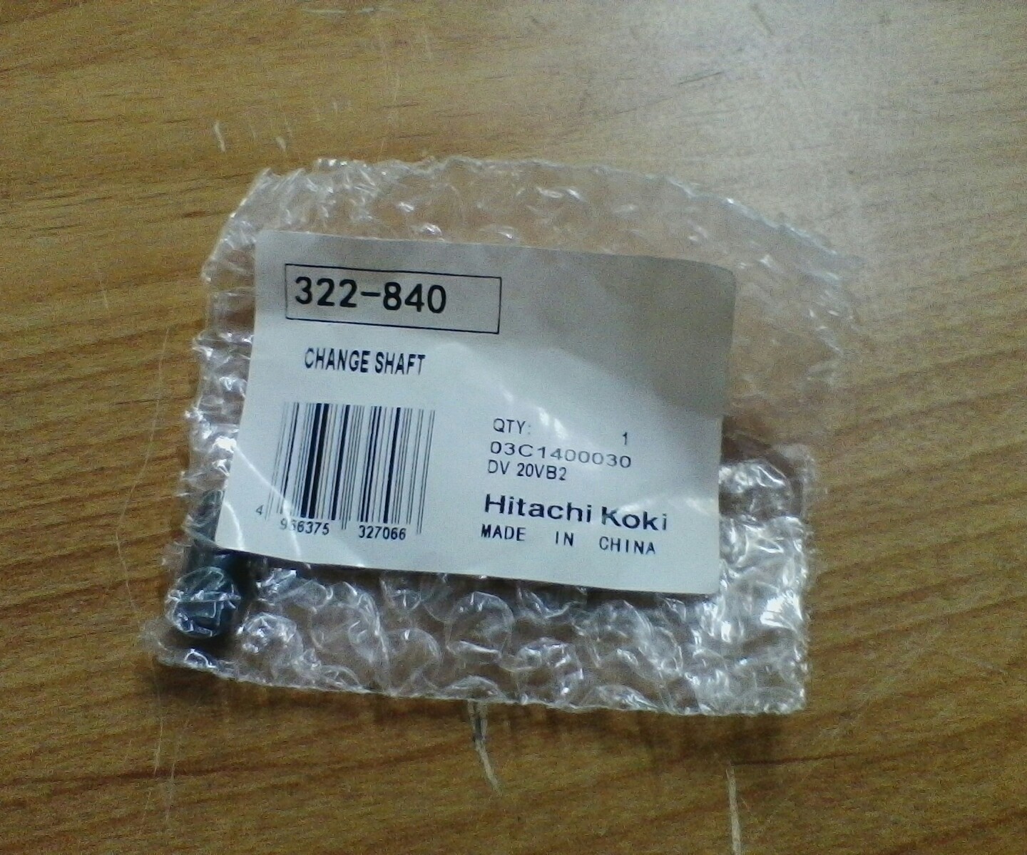 322-840 Change Shaft Hitachi Genuine part for Hammer Drill | eBay