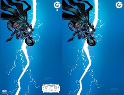 ABSOLUTE BATMAN #8 THE DARK KNIGHT RETURNS HOMAGE VIRGIN VARIANT-A & B ...